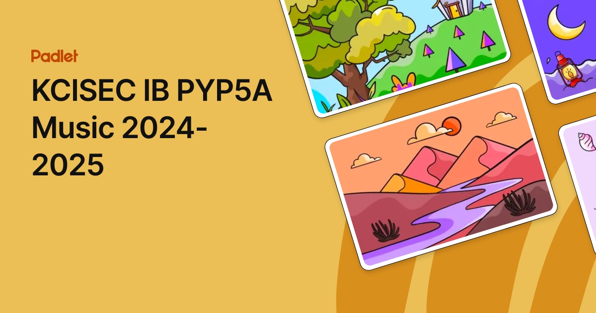 KCISEC IB PYP5A Music 2024-2025