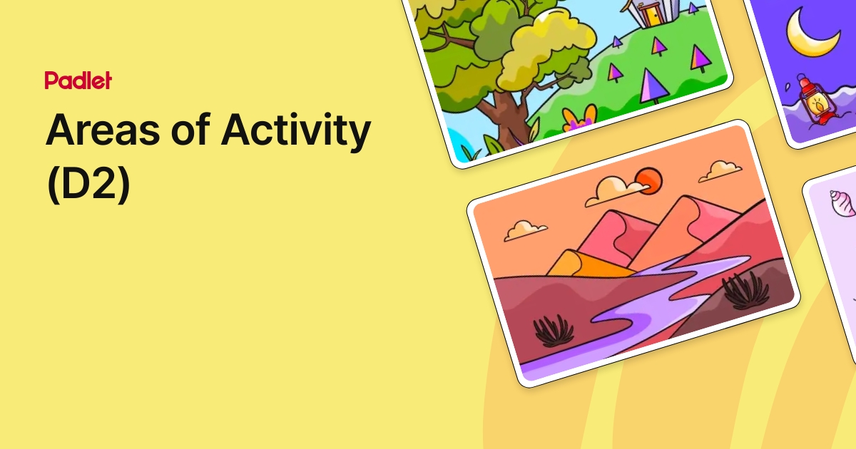 Areas of Activity (D2)