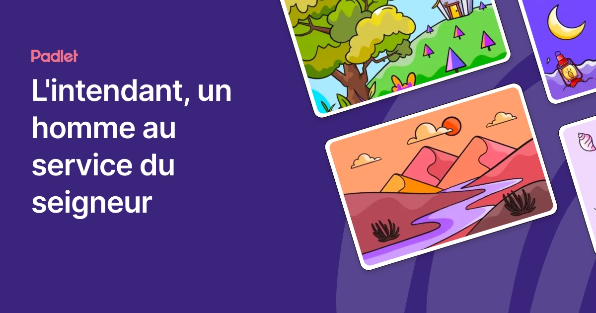 L'intendant, un homme au service du seigneur
