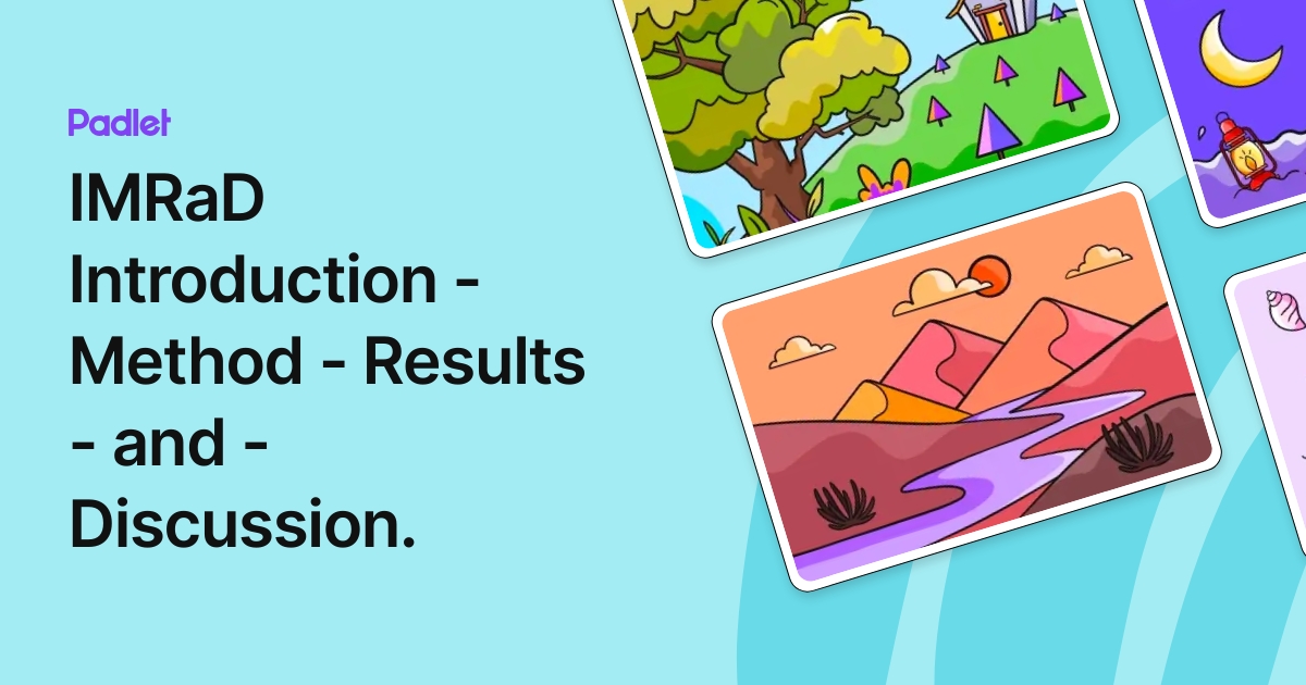 IMRaD Introduction - Method - Results - and - Discussion.