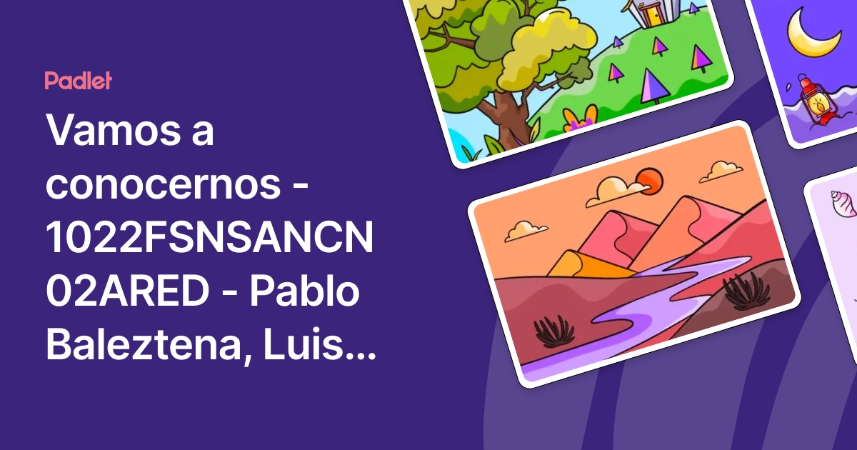 Vamos a conocernos - 1022FSNSANCN02ARED - Pablo Baleztena, Luis Dartayet