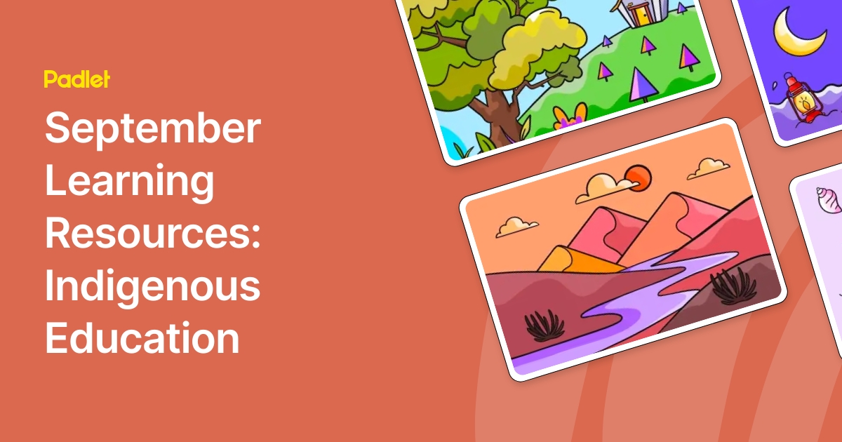 September Learning Resources: Indigenous Education