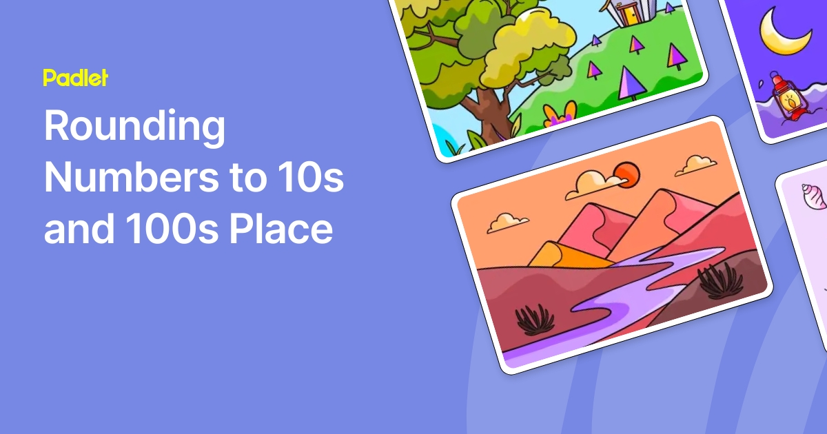Rounding Numbers to 10s and 100s Place