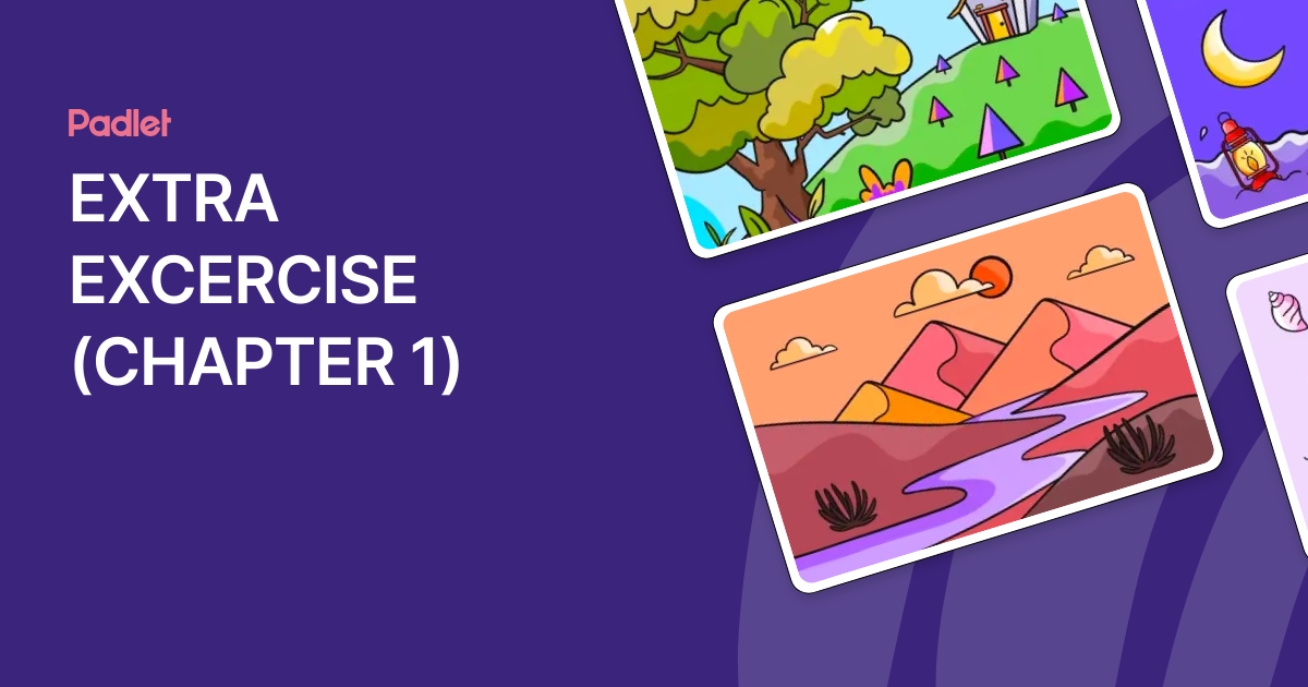 EXTRA EXCERCISE (CHAPTER 1)