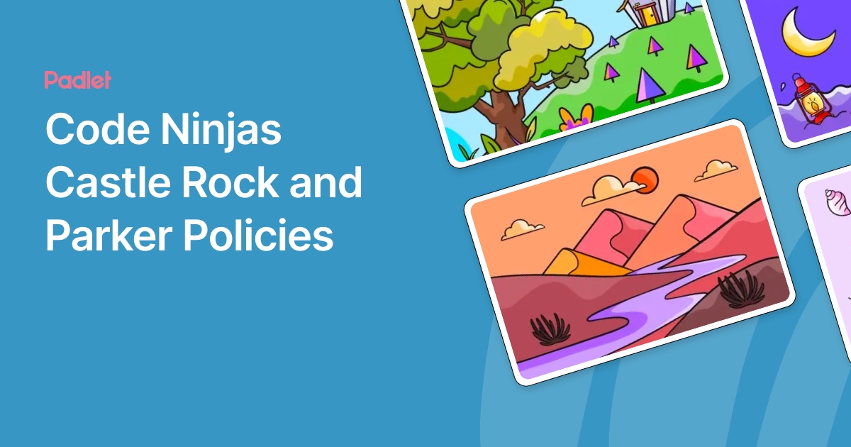 Code Ninjas Castle Rock and Parker Policies