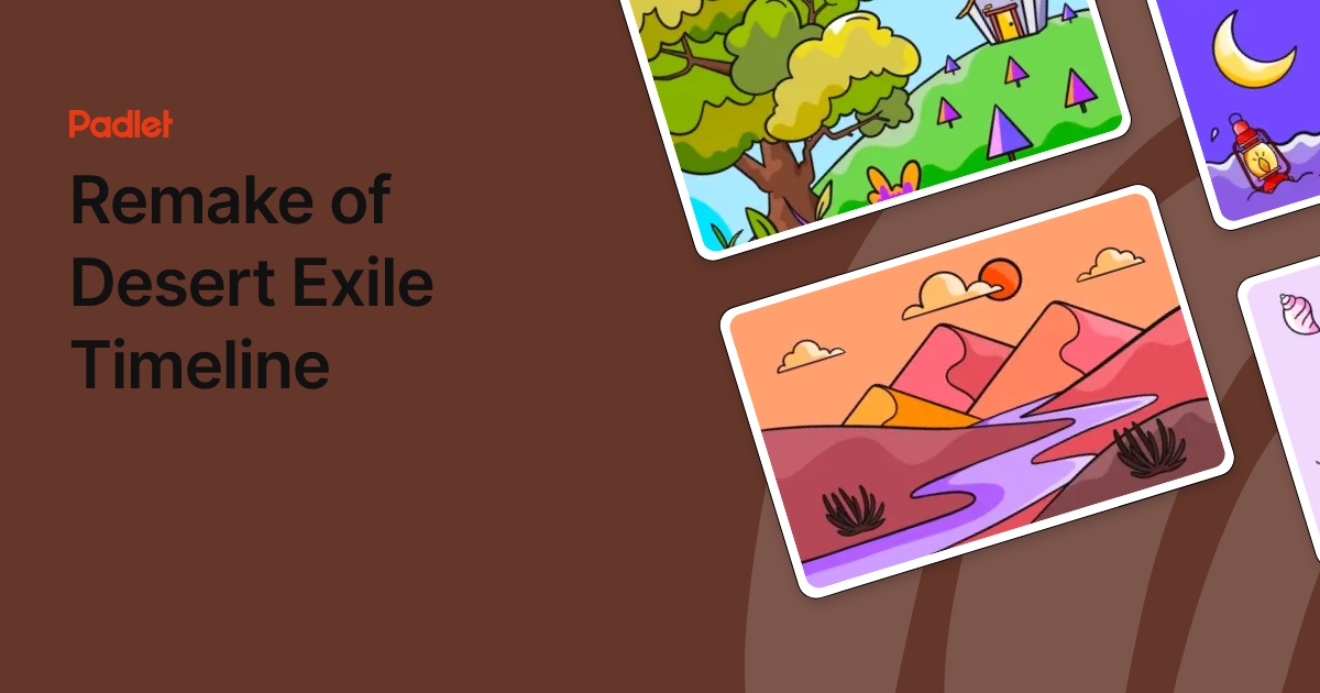 Remake of Desert Exile Timeline