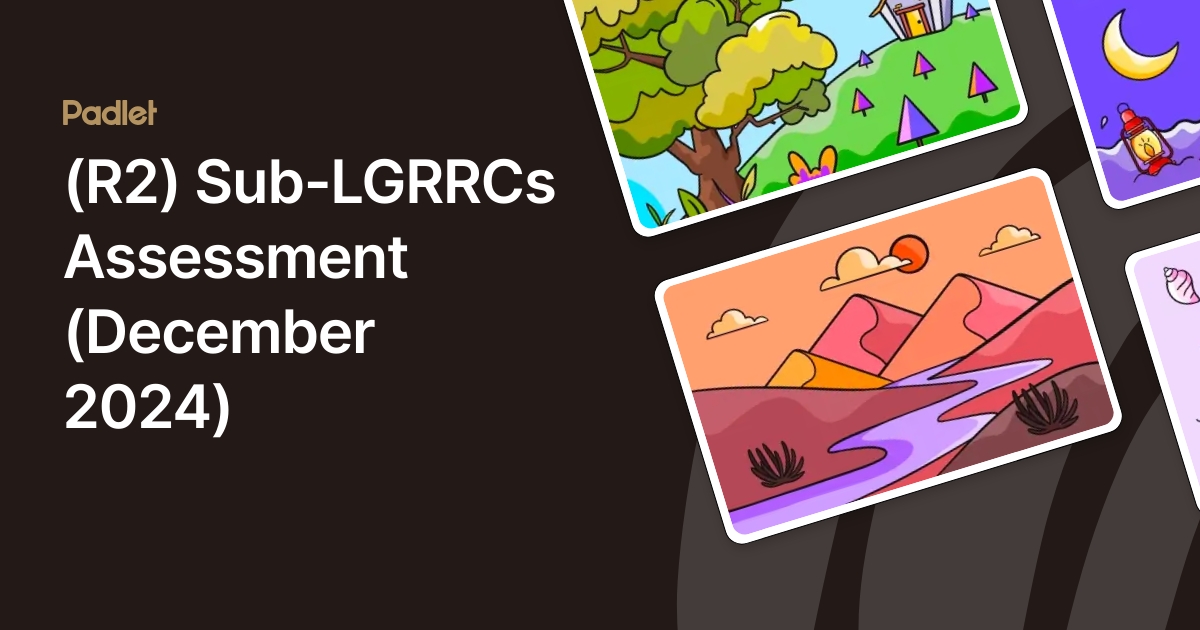 (R2) Sub-LGRRCs Assessment (December 2024)