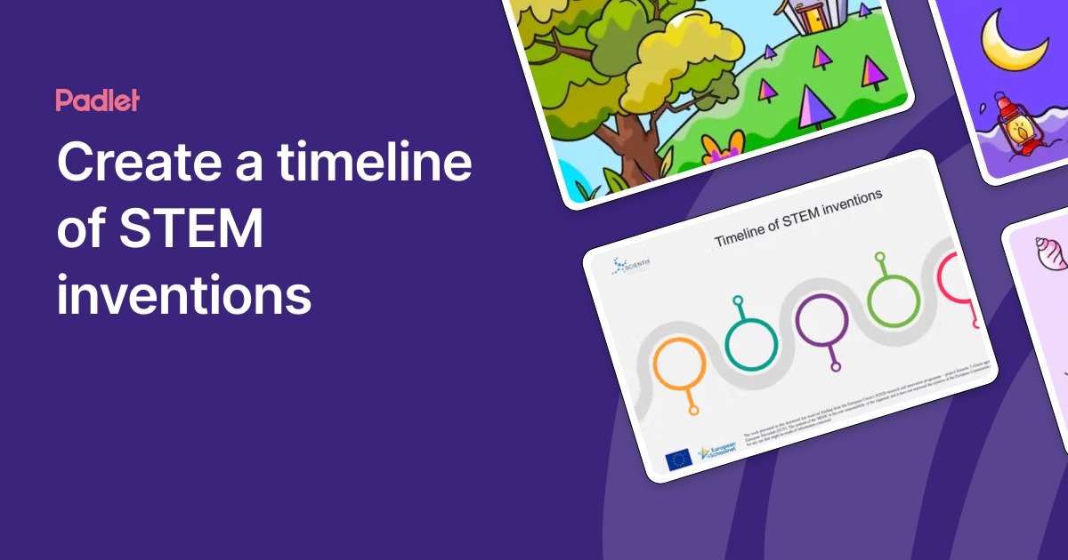 Create a timeline of STEM inventions