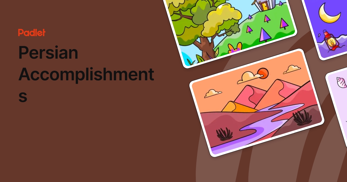 Persian Accomplishments