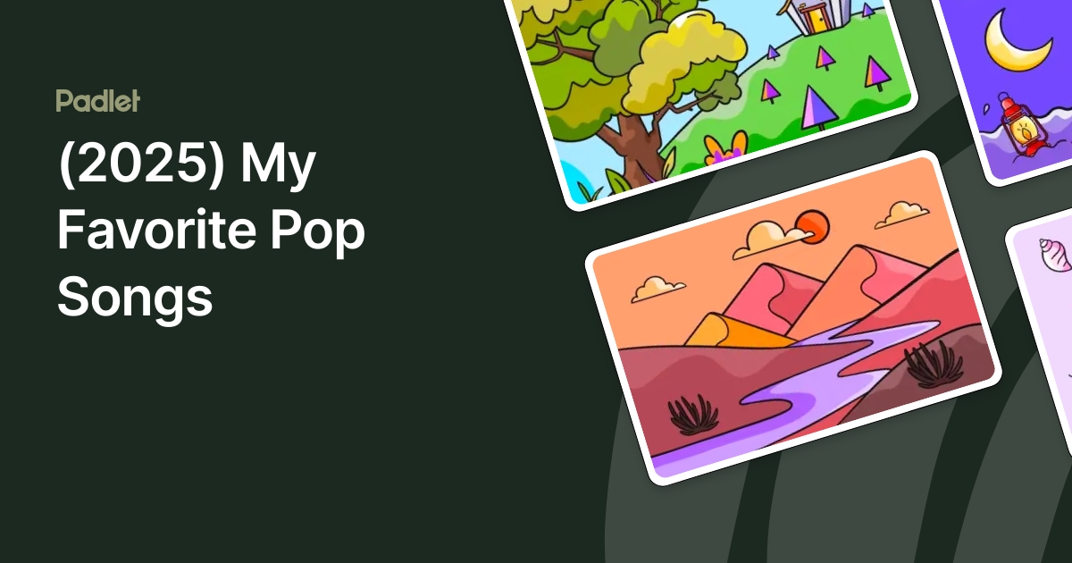 (2025) My Favorite Pop Songs
