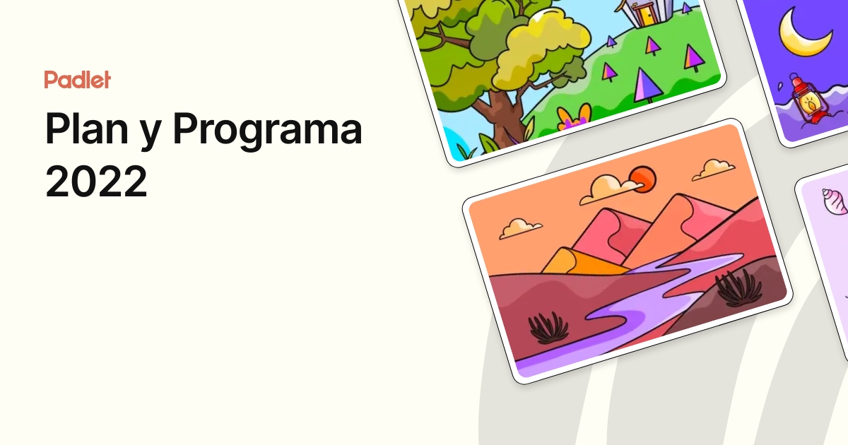 Plan y Programa 2022