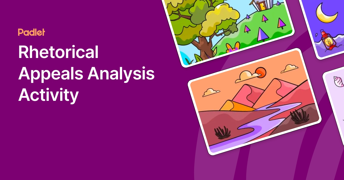 Rhetorical Appeals Analysis Activity