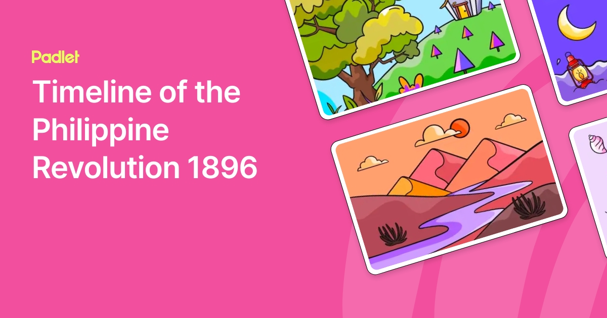 Timeline of the Philippine Revolution 1896