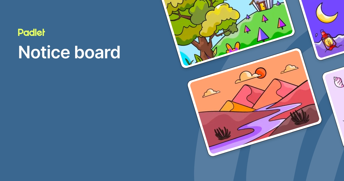Notice board