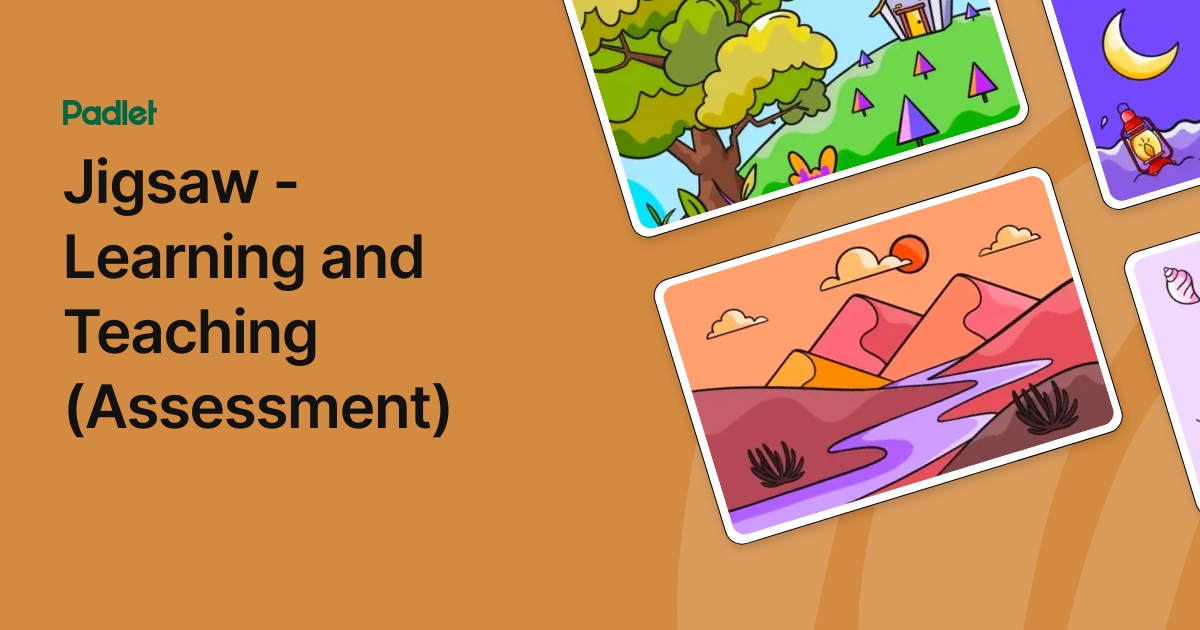Jigsaw - Learning and Teaching (Assessment)