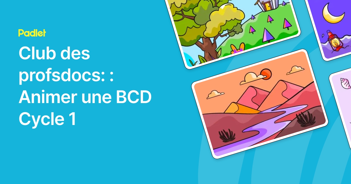 Club des profsdocs: : Animer une BCD Cycle 1