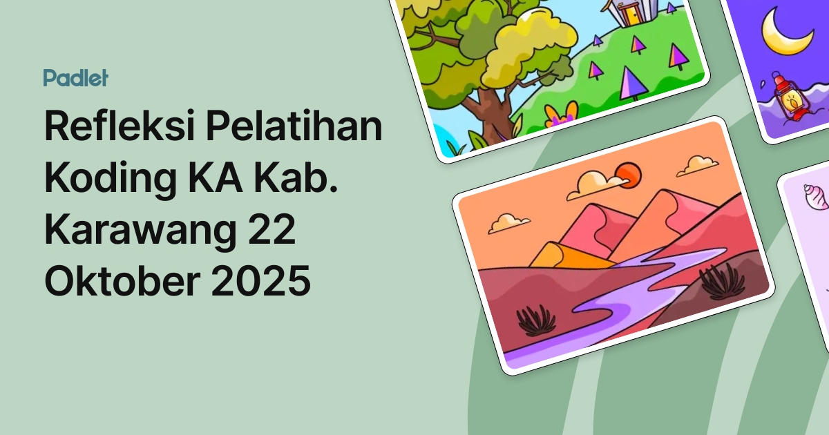 Refleksi Pelatihan Koding KA Kab. Karawang 22 Oktober 2025