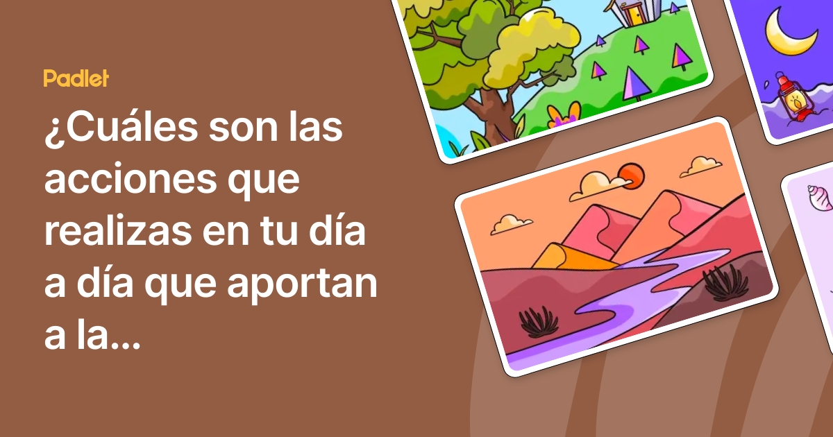 ¿Qué pasa en la imagen que acabas de ver?