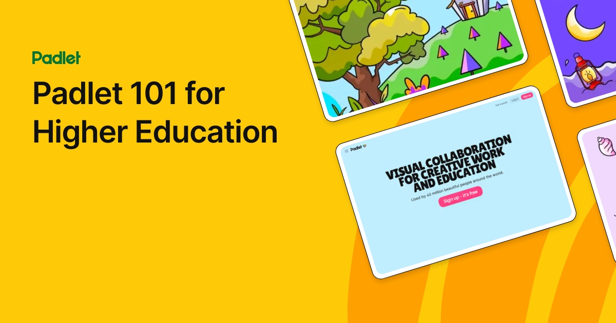 Padlet 101 for Higher Education