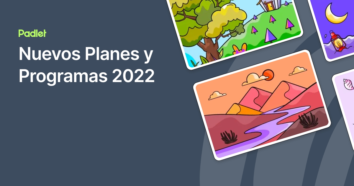 Nuevos Planes y Programas 2022