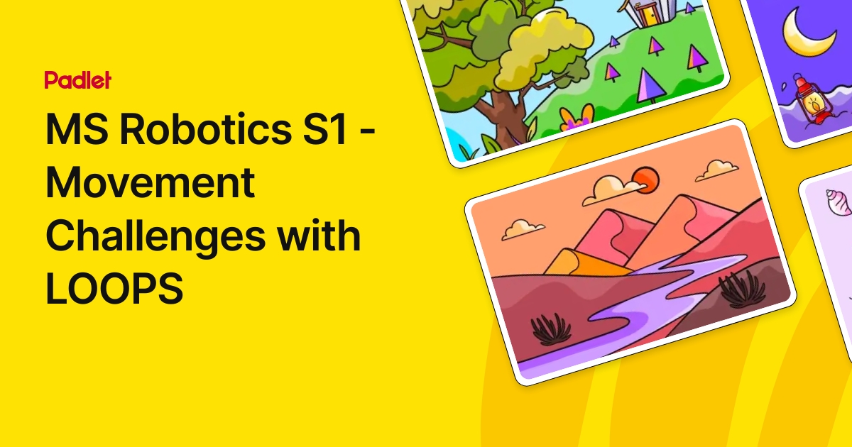 MS Robotics S2 (24/25) - Movement Challenges with LOOPS