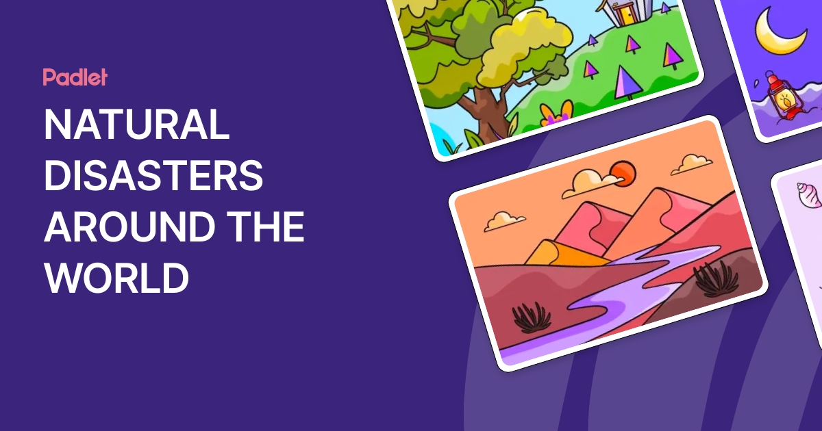 NATURAL DISASTERS AROUND THE WORLD