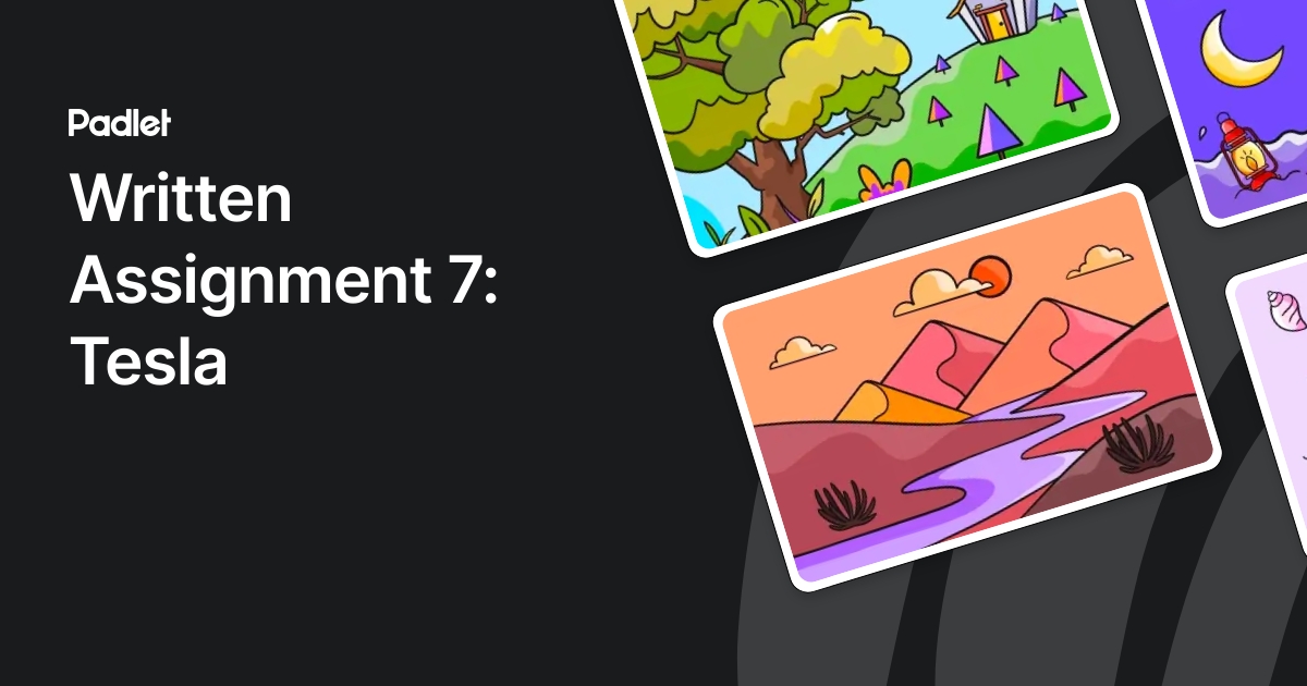 Written Assignment 7: Tesla
