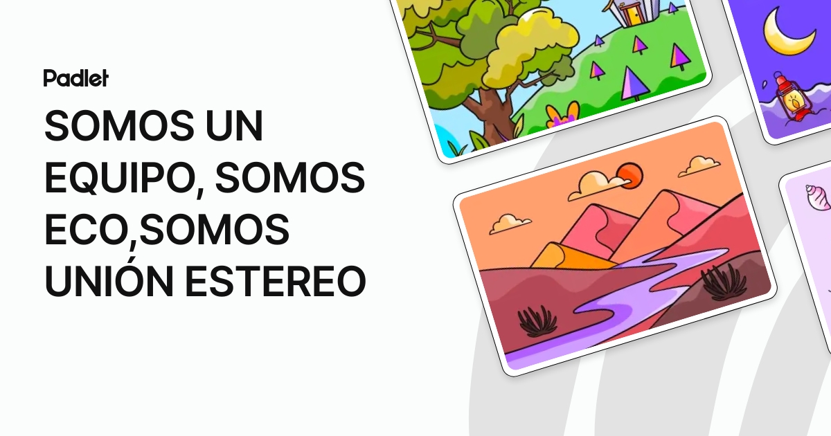 SOMOS UN EQUIPO, SOMOS ECO,SOMOS UNIÓN ESTEREO