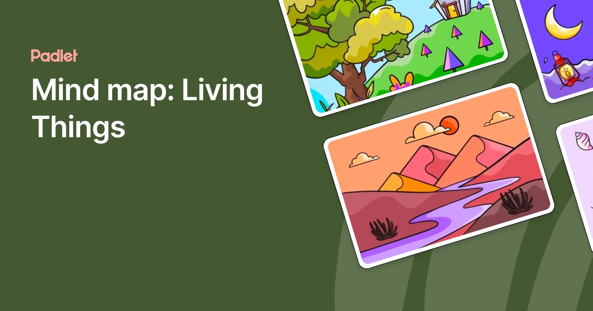 Mind map: Living Things