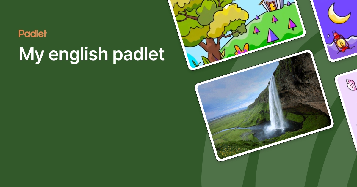 My english padlet
