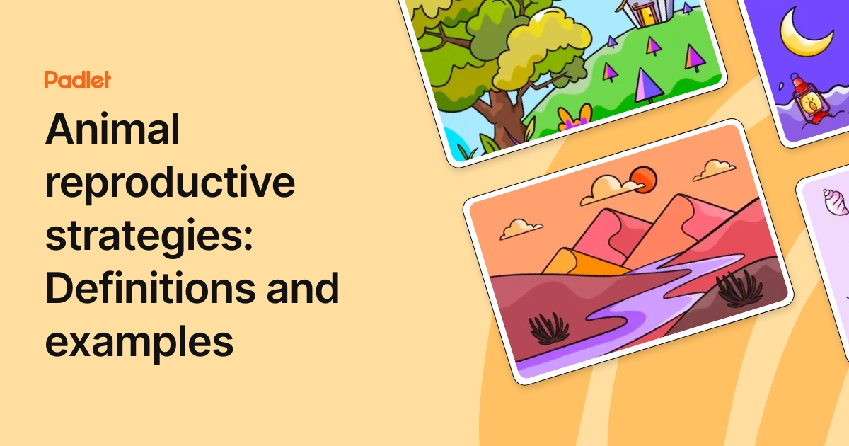 Animal reproductive strategies: Definitions and examples