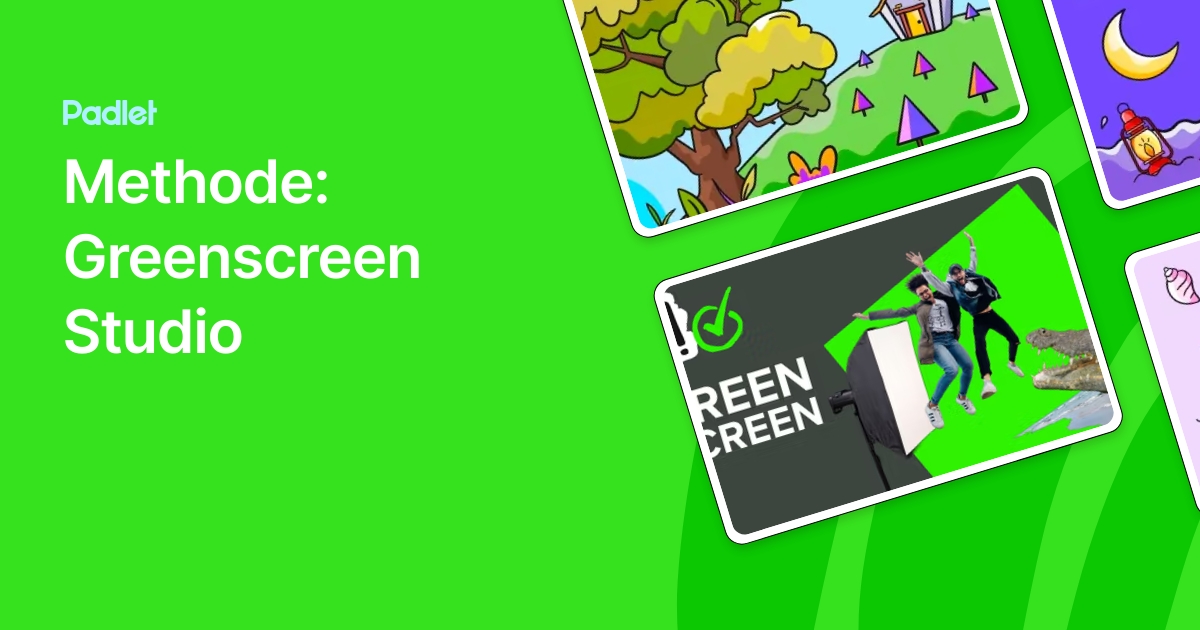 Methode: Greenscreen Studio