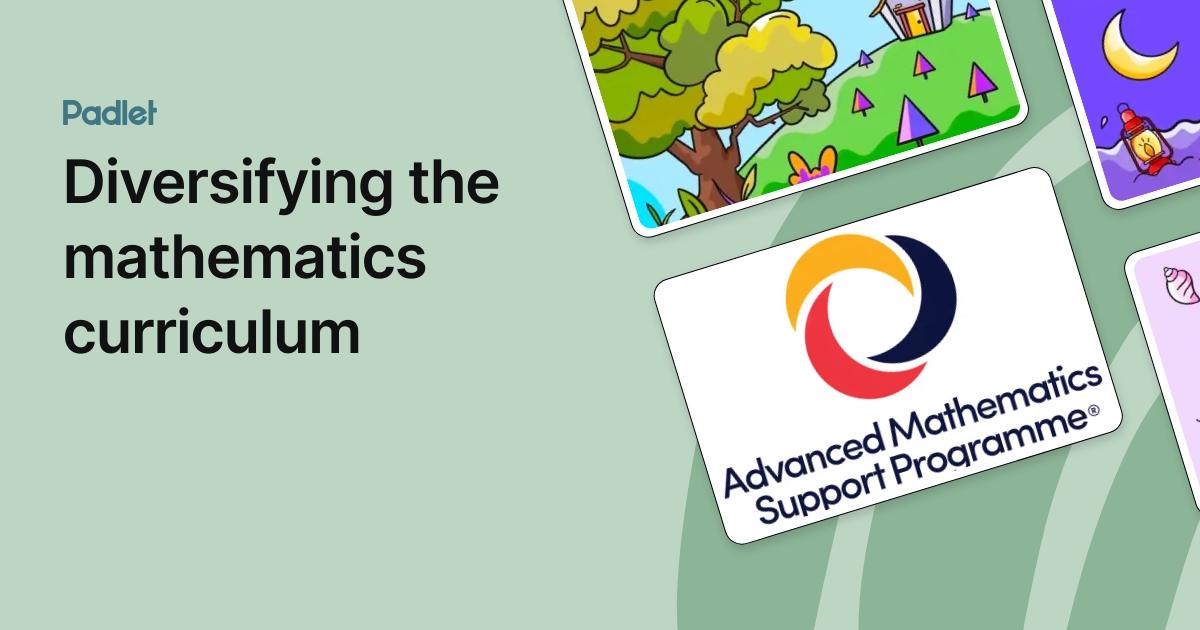 Diversifying the mathematics curriculum