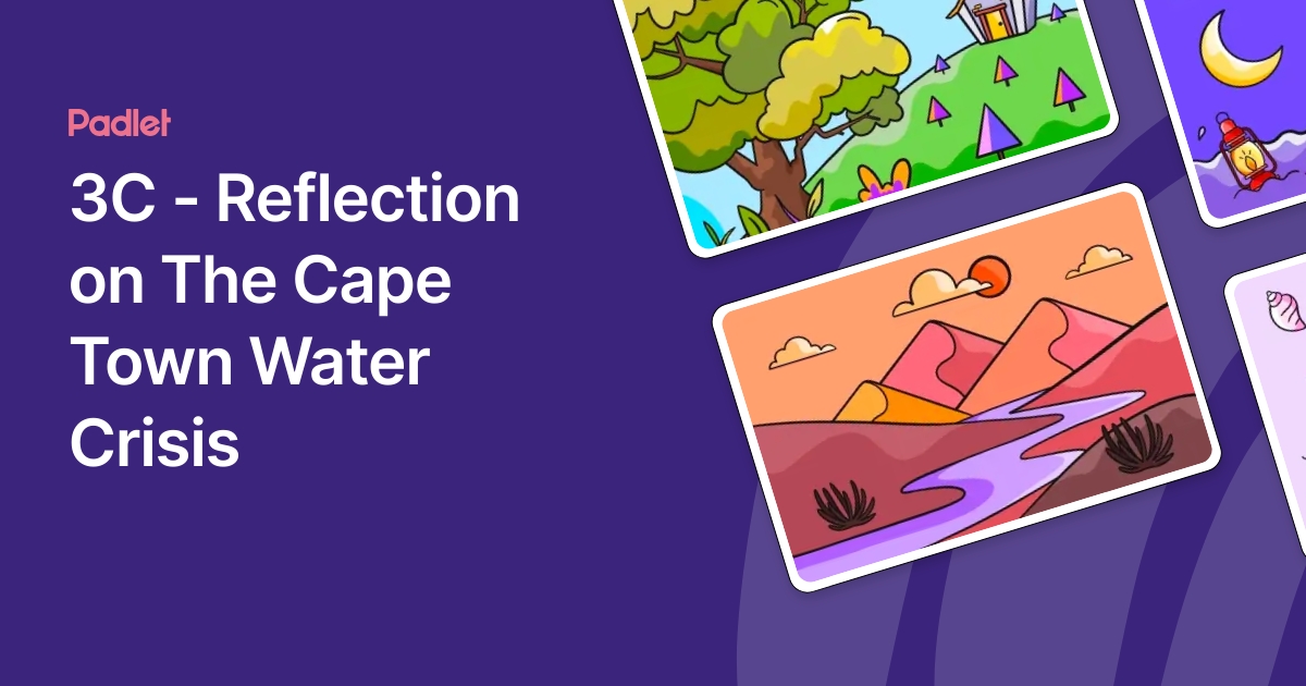 3C - Reflection on The Cape Town Water Crisis