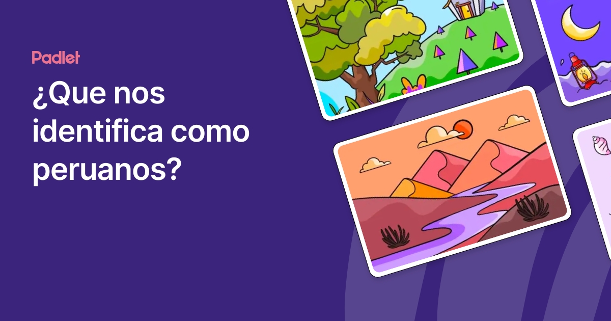 ¿Que nos identifica como peruanos?