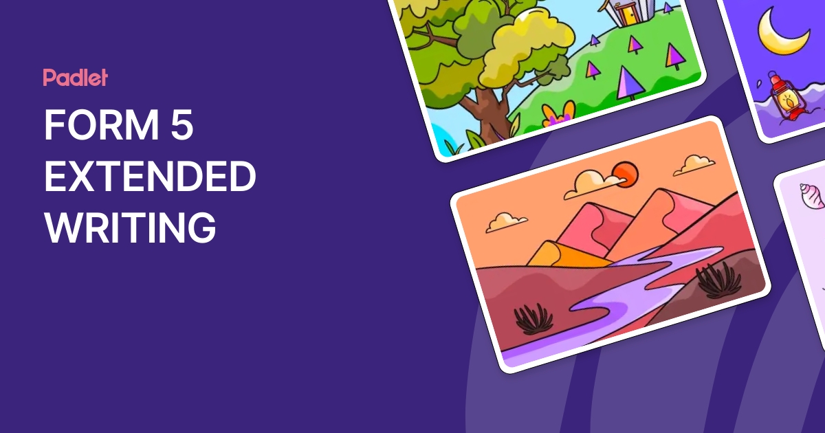 FORM 5 EXTENDED WRITING