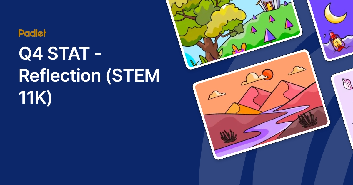Q4 STAT -Reflection (STEM 11K)