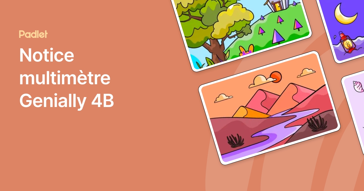 Notice multimètre Genially 4B