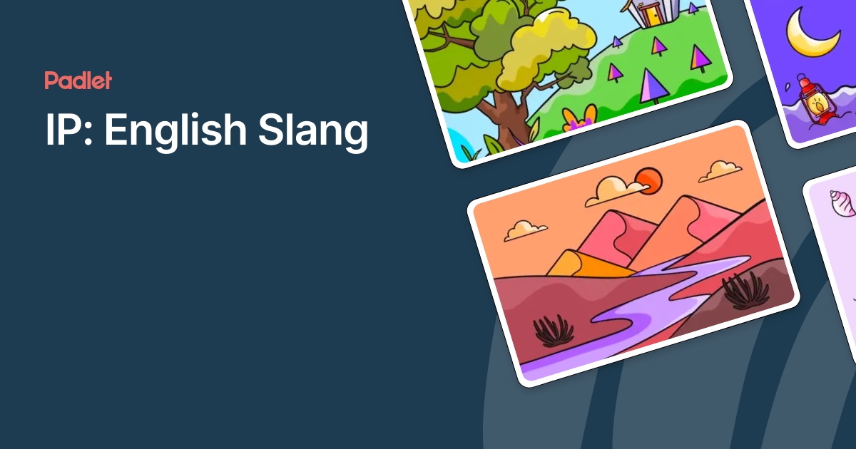 IP: English Slang