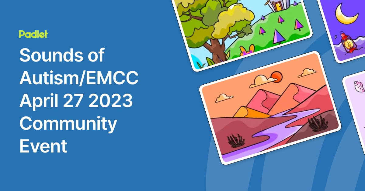 Sounds of Autism/EMCC April 27 2023 Community Event