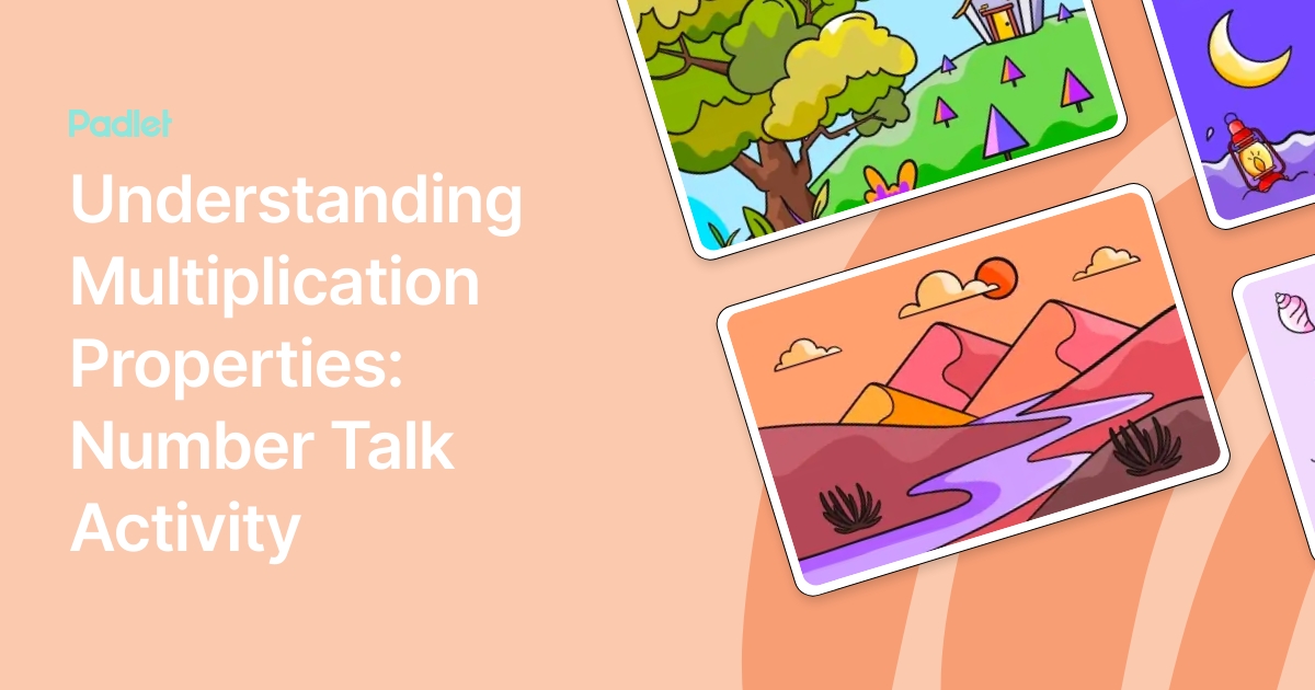 Understanding Multiplication Properties: Number Talk Activity