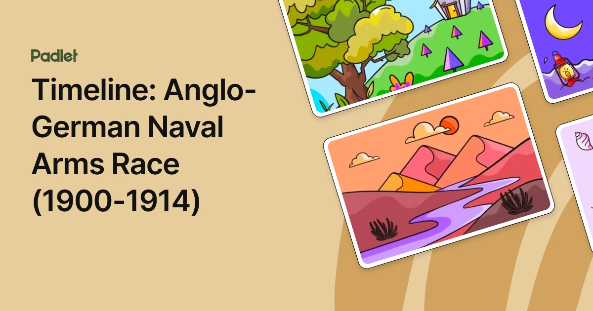 Timeline: Anglo-German Naval Arms Race (1900-1914)