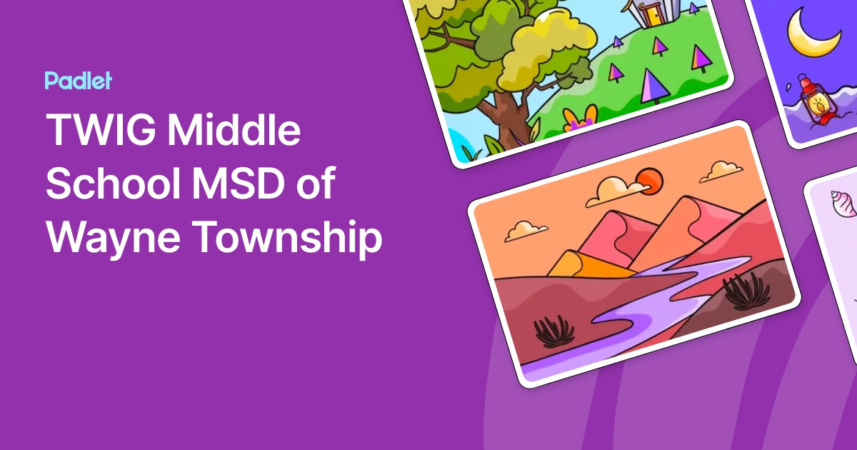 TWIG Middle School MSD of Wayne Township