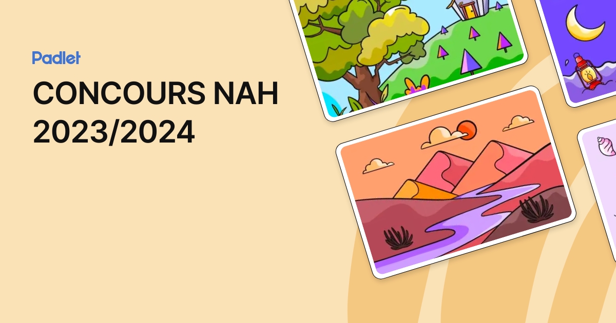 CONCOURS NAH 2023/2024
