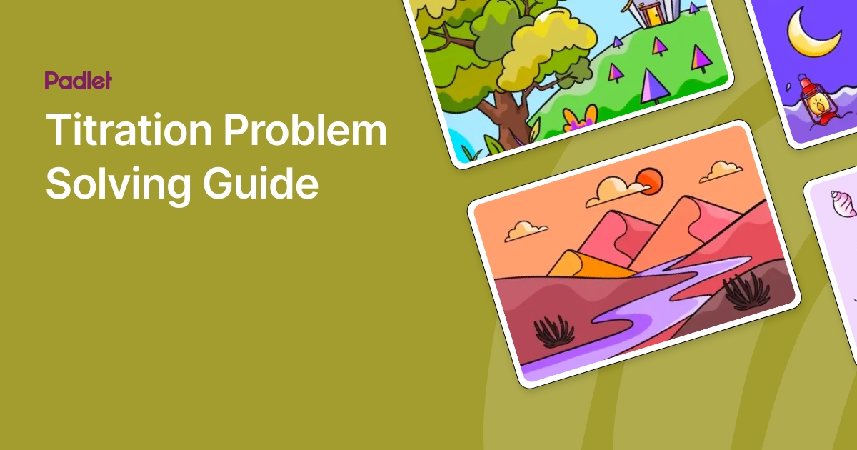 Titration Problem Solving Guide