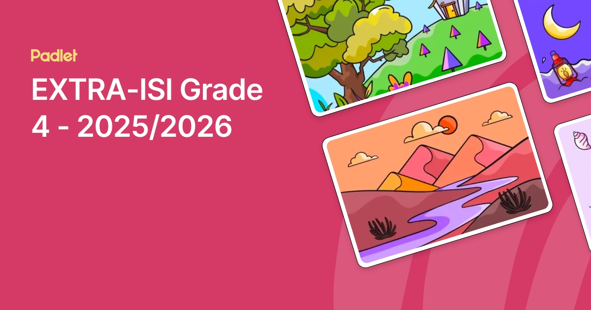 EXTRA-ISI Grade 4 - 2025/2026