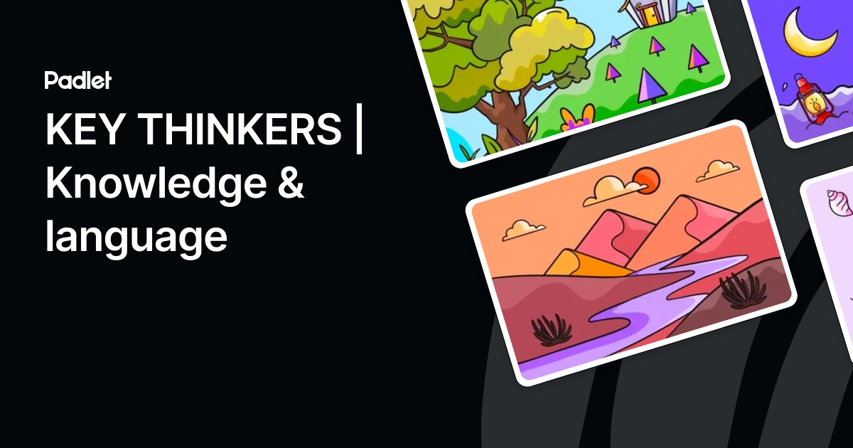 KEY THINKERS | Knowledge & language