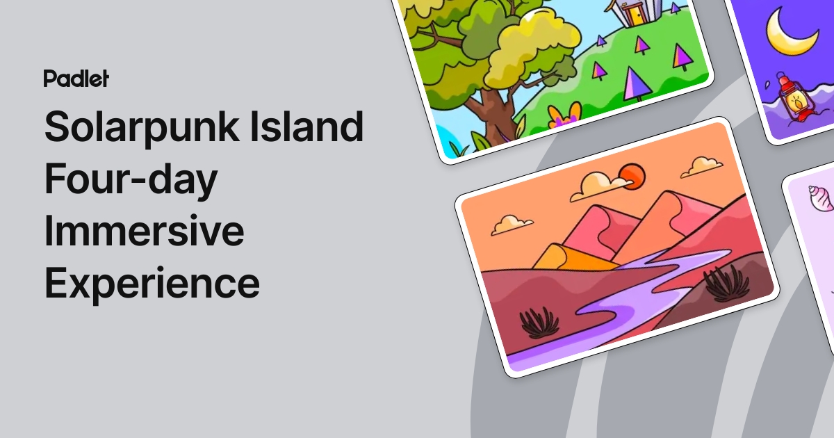 Solarpunk Island Four-day Immersive Experience