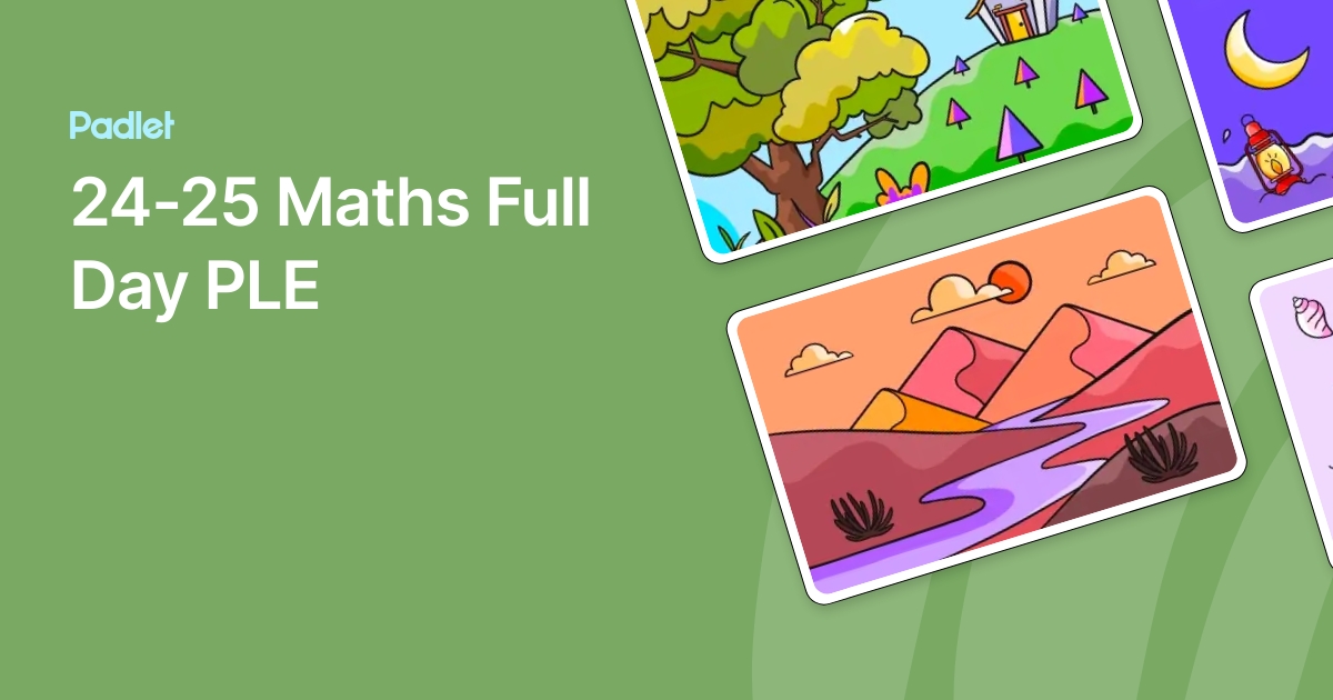 24-25 Maths Full Day PLE