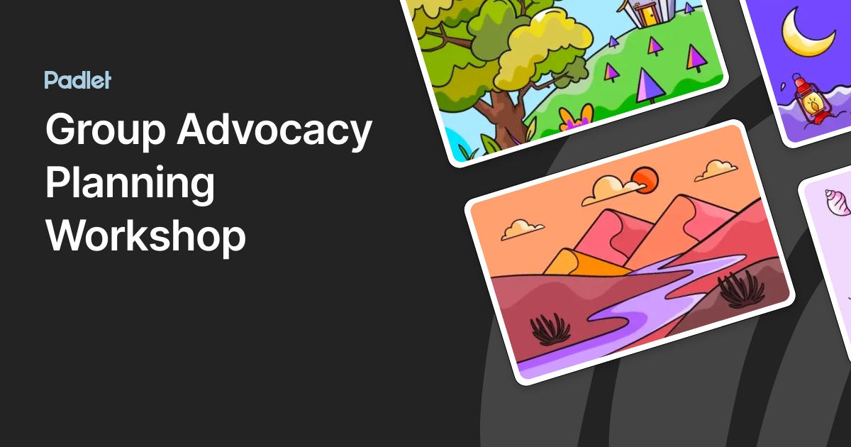 Group Advocacy Planning Workshop